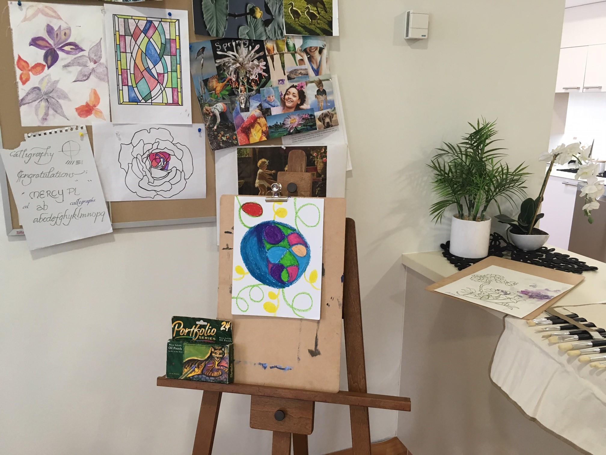 A stroke of creativity from residents at Mercy Place East Melbourne ...