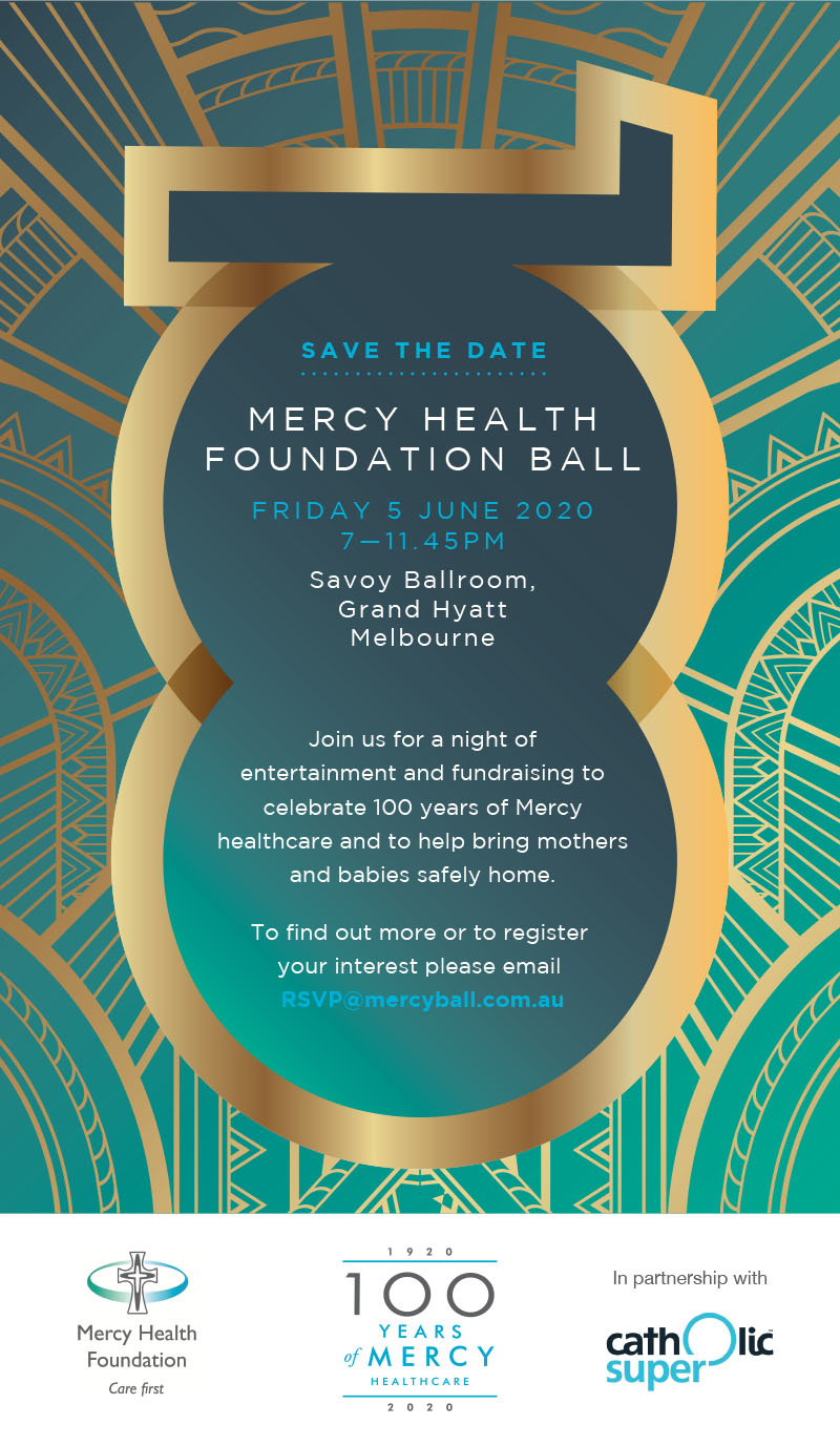 Mercy Health Foundation Ball - Save the date - Mercy Health