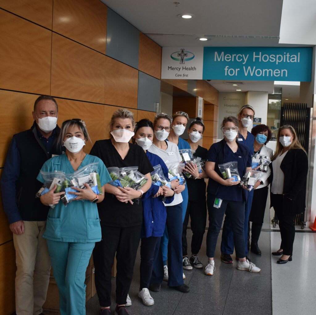 Help from many hands - Mercy Health