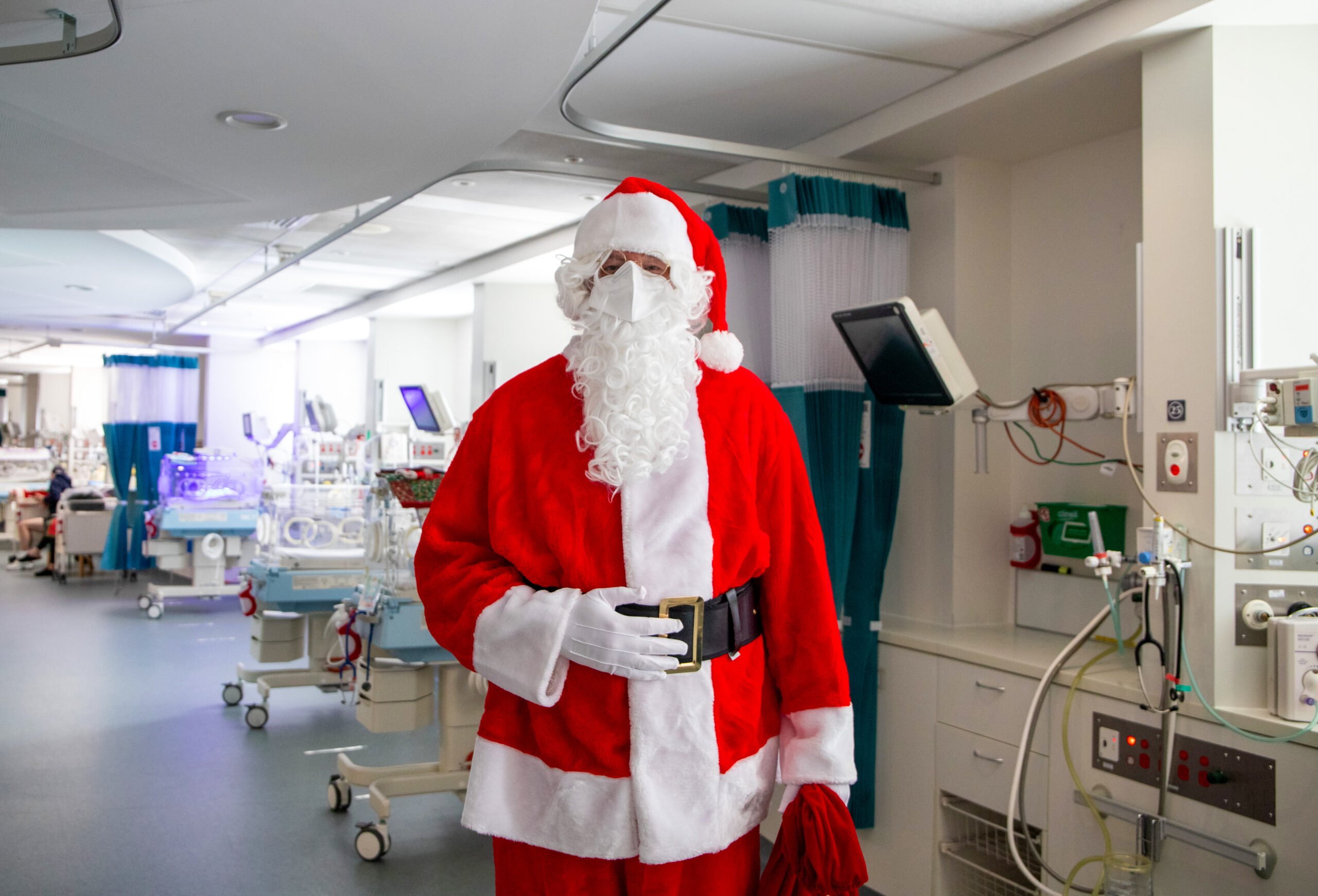 Santa comes to town at Mercy Hospital for Women's Neonatal Unit - Mercy Health
